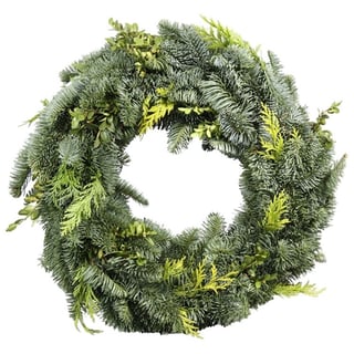Abies Deco Nobilis Mix Wreath | Holex Flower